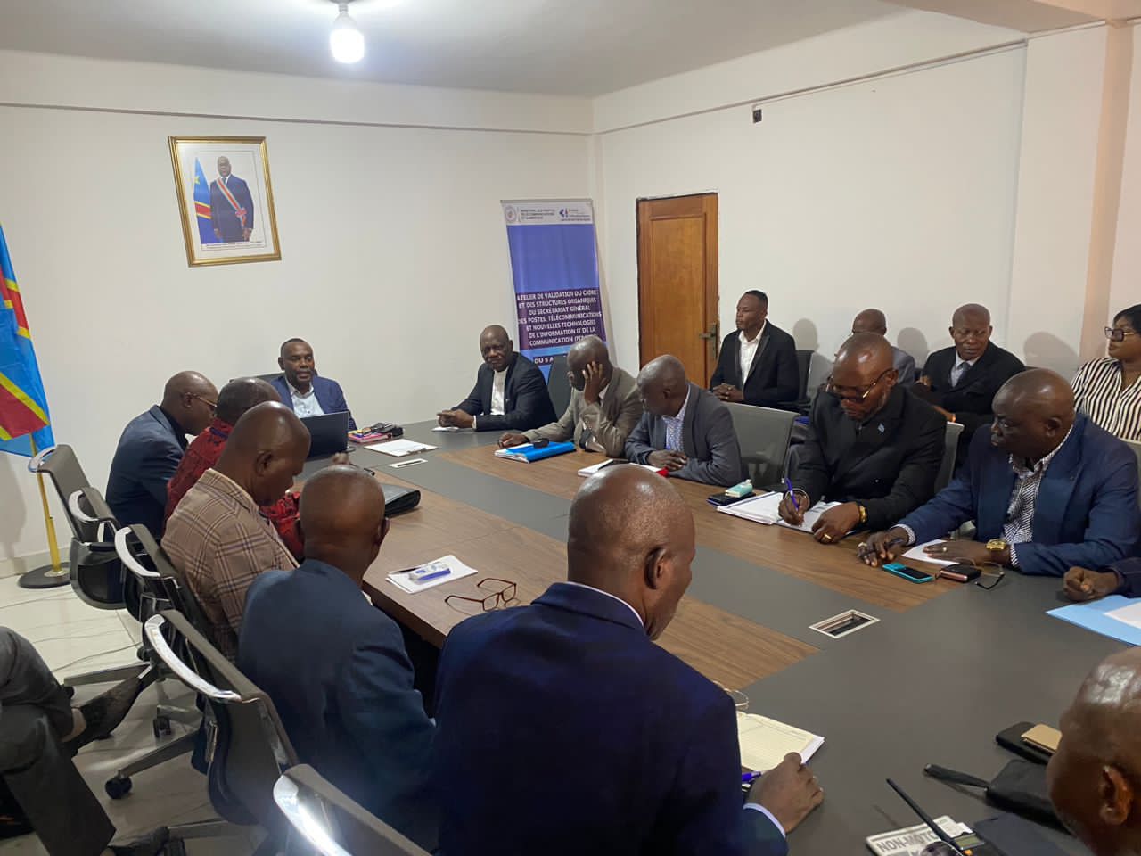 PTNTIC-DGRAD : Le Directeur Général Adjoint, Jean Kamwena Lubamba, en ...